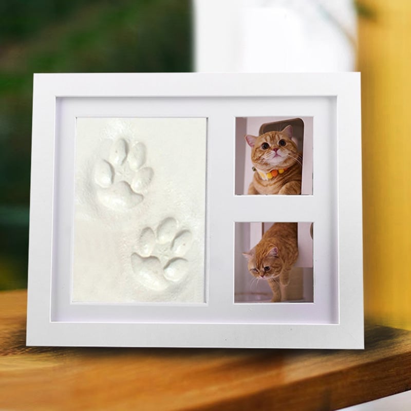 Handprint commemorative photo frame